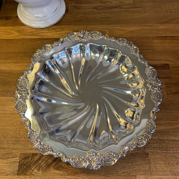 Wallace Silversmiths | Dining | Wallace Silverplate Bowl 2 Baroque ...
